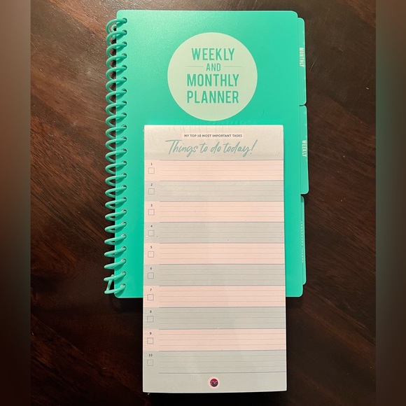 Dolgencorp | Office | Weekly And Monthly Planner Not Dated Things To Do ...